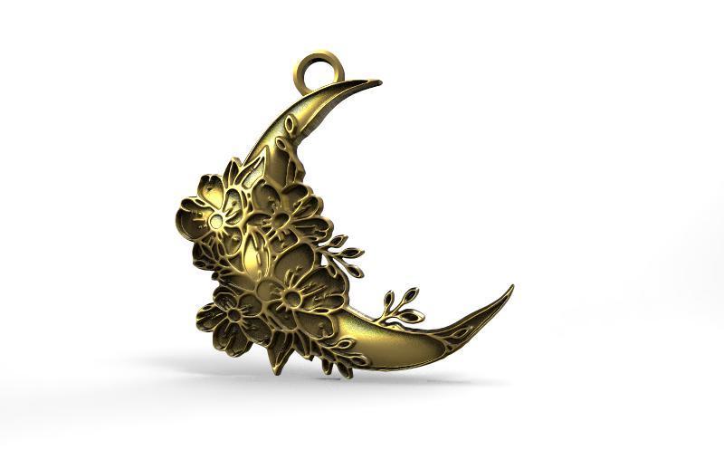 STL file Moon・3D printing idea to download・Cults