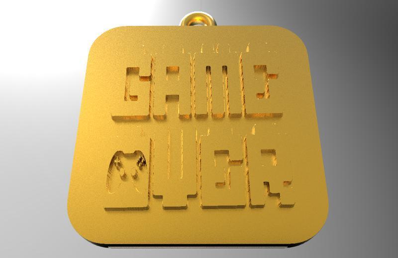 Archivo STL Game over・Modelo para descargar y imprimir en 3D・Cults