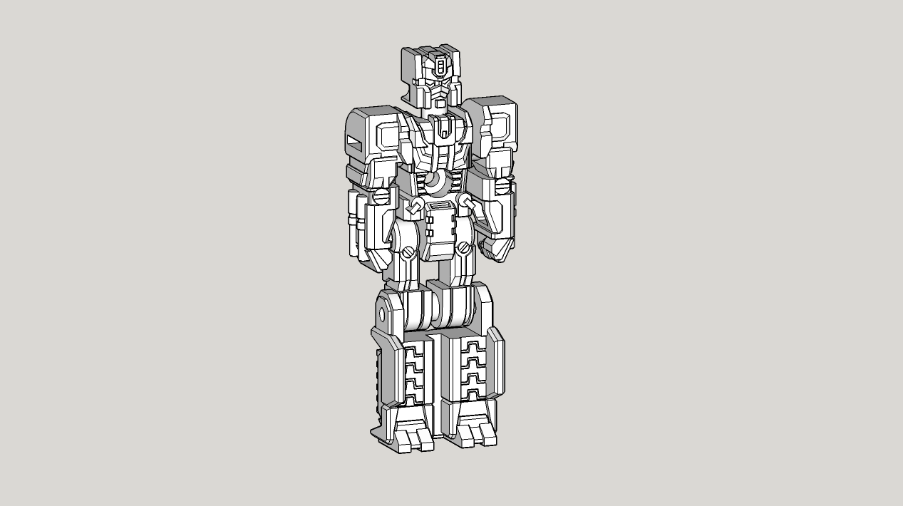 Free STL file TR Sentinel Prime Titanmaster・3D printing idea to ...