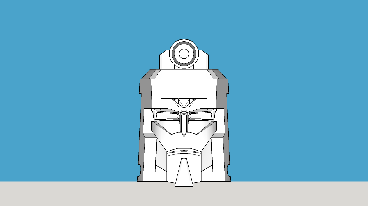 Free STL file Titans Return Sweep Face for TR Scourge 🤖・3D printer ...