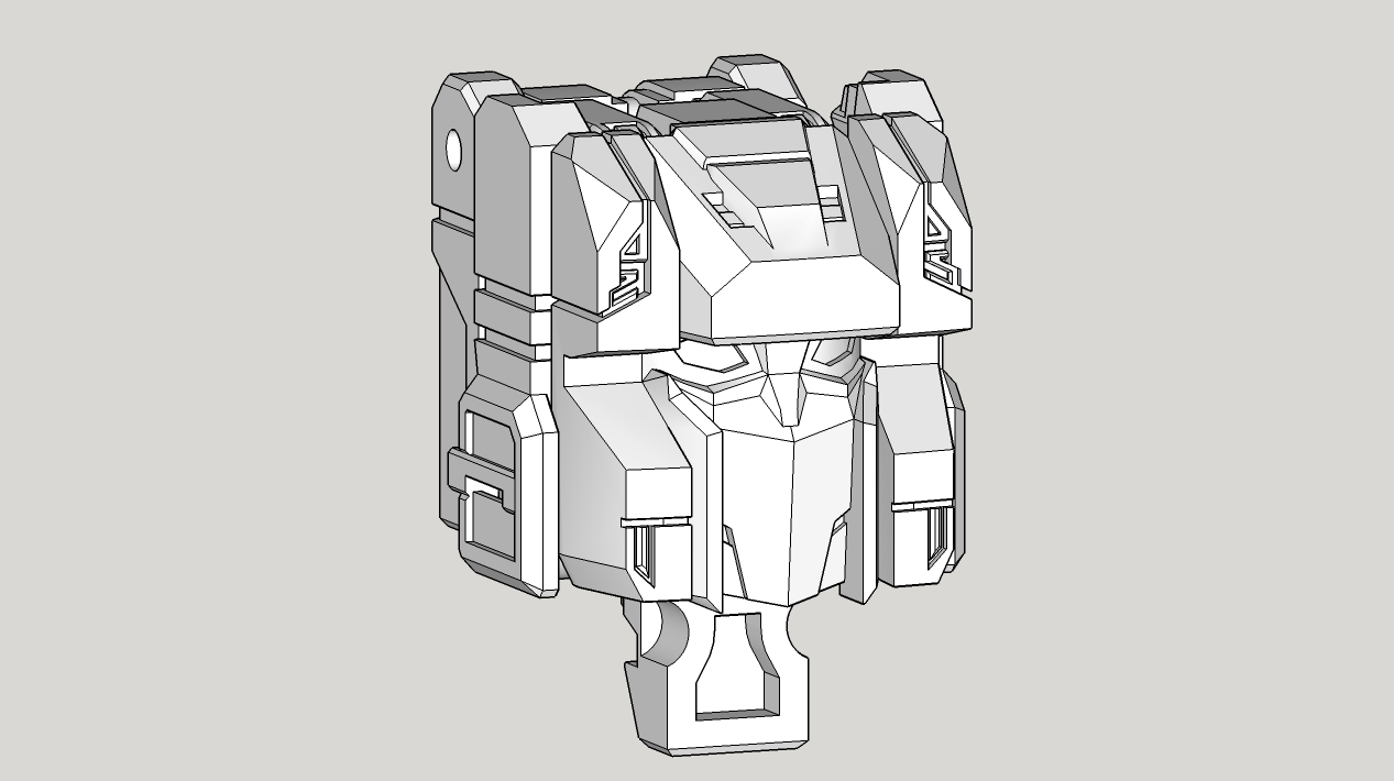 Free STL file Faceplate for Titans Return Terri-bull・3D printer design ...