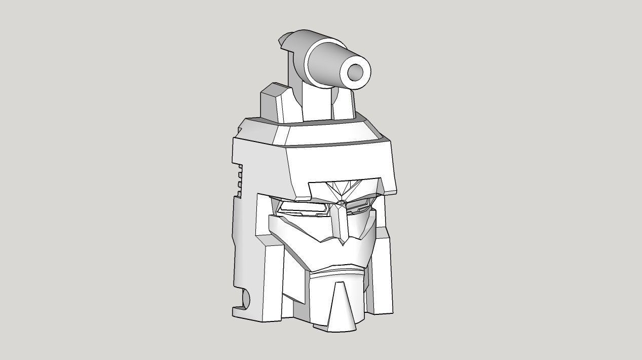 Free STL file Titans Return Sweep Face for TR Scourge 🤖・3D printer ...