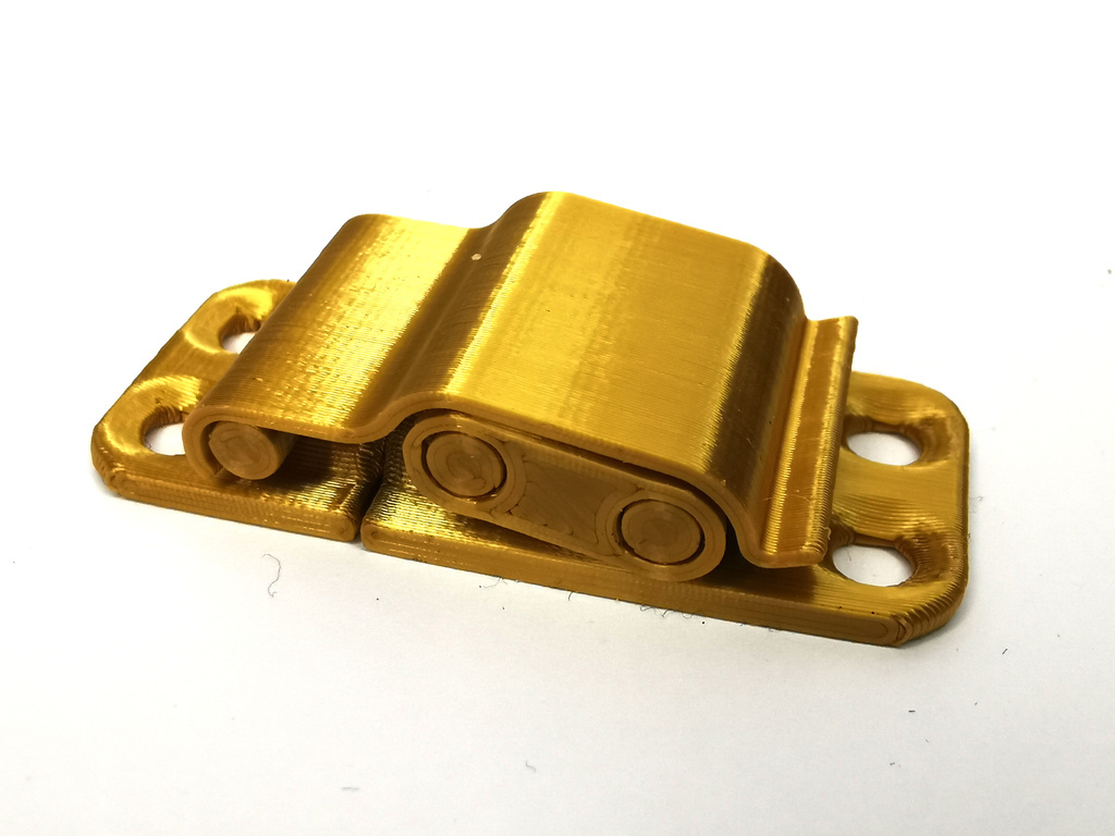 Free 3D file Latch - no supports - print in place - M4 screw holes 🧑‍🔧 ...