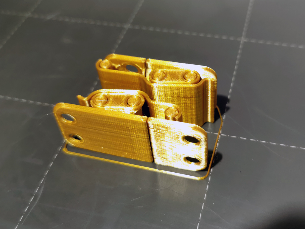 Free 3D file Latch - no supports - print in place - M4 screw holes 🧑‍🔧 ...