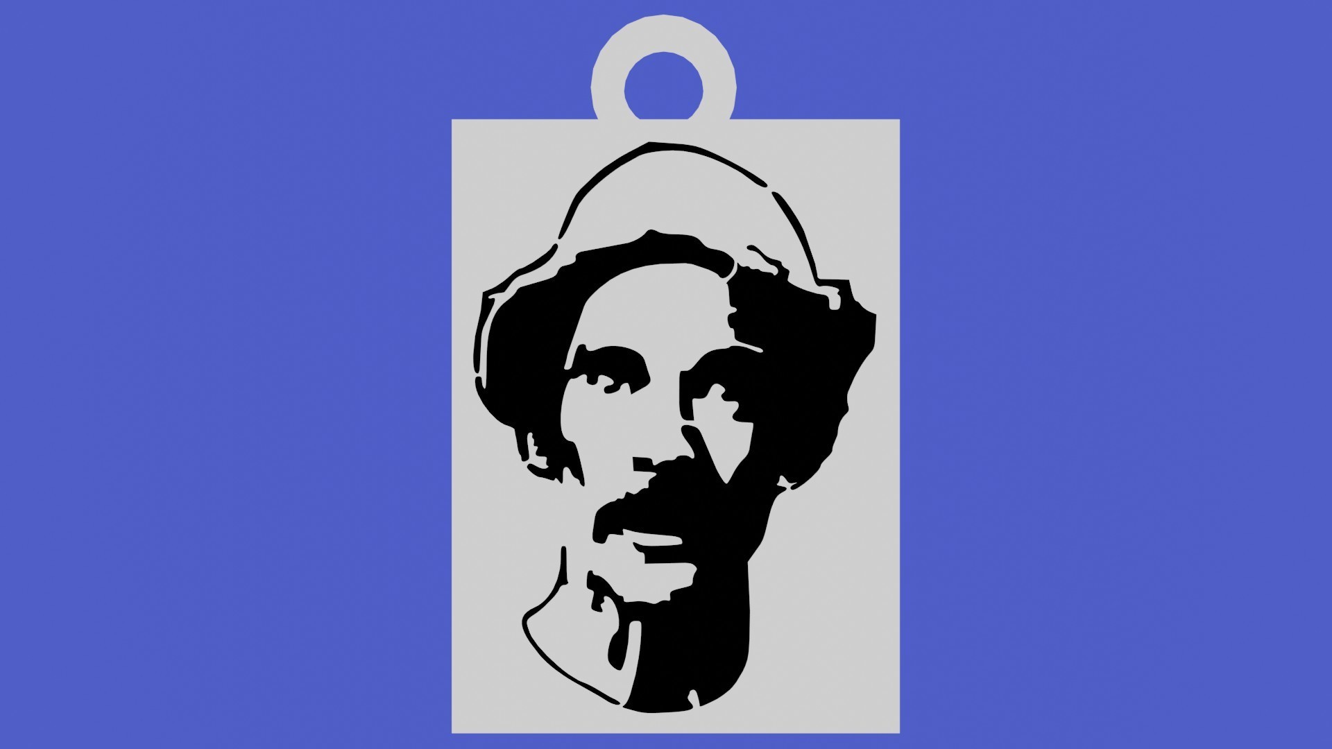Download STL file DON RAMON , the guy from the 8 KEYCHAIN • Design to ...