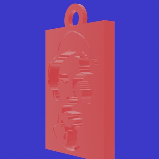 Download STL file DON RAMON , the guy from the 8 KEYCHAIN • Design to ...