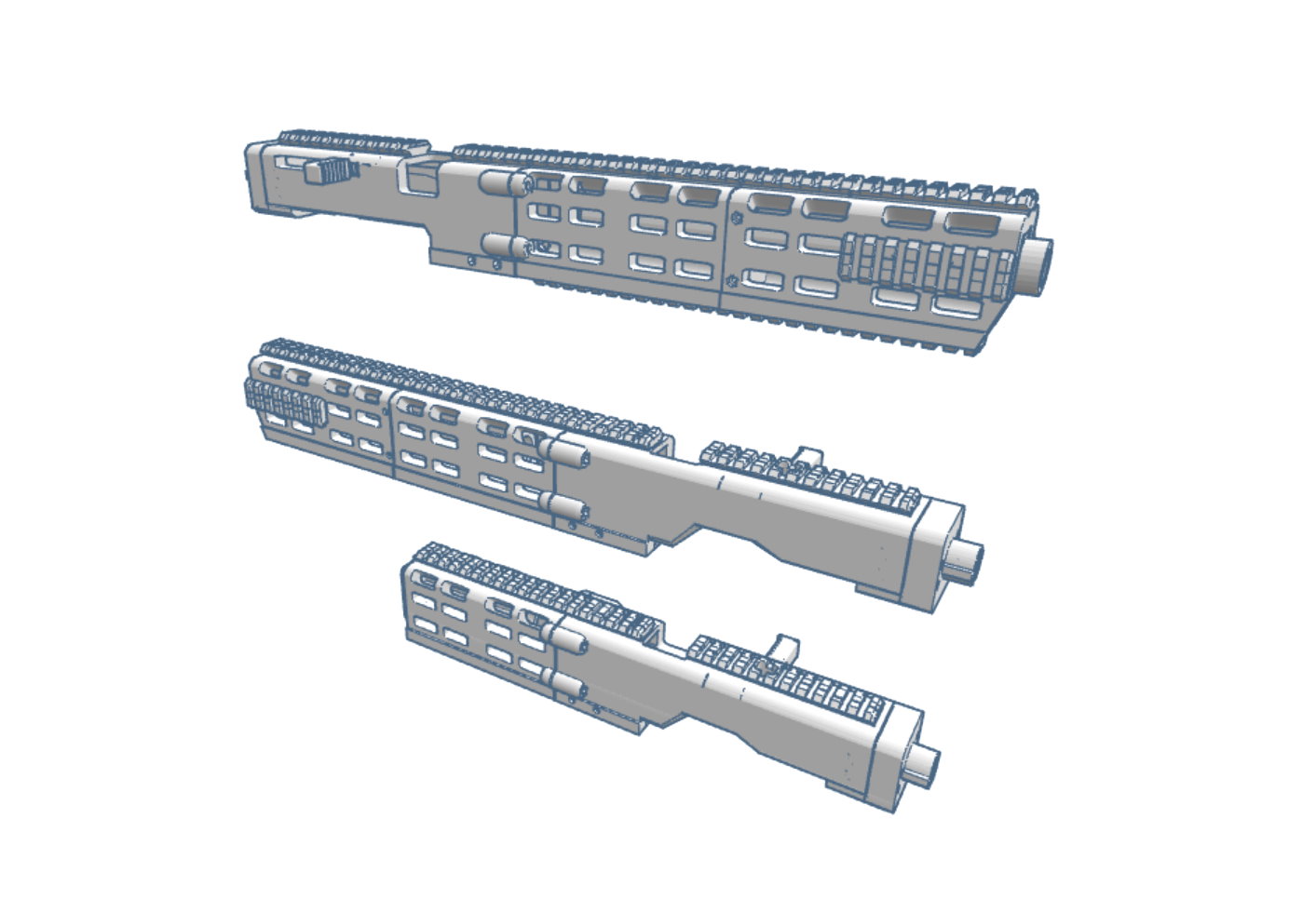 STL file Tokyo Marui Hicapa S.A.G.E KIT, carbine, rifle・3D printing ...
