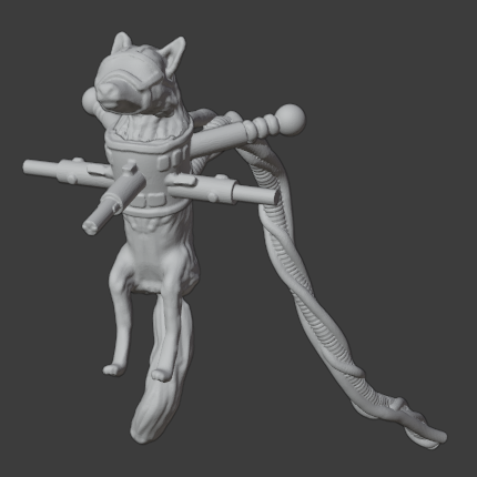 Free STL file Servo-Fox: Martian Living Equipment・Object to download ...