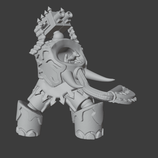 Download free STL file Chaos Finalizer - Loxodon-class Tactical ...