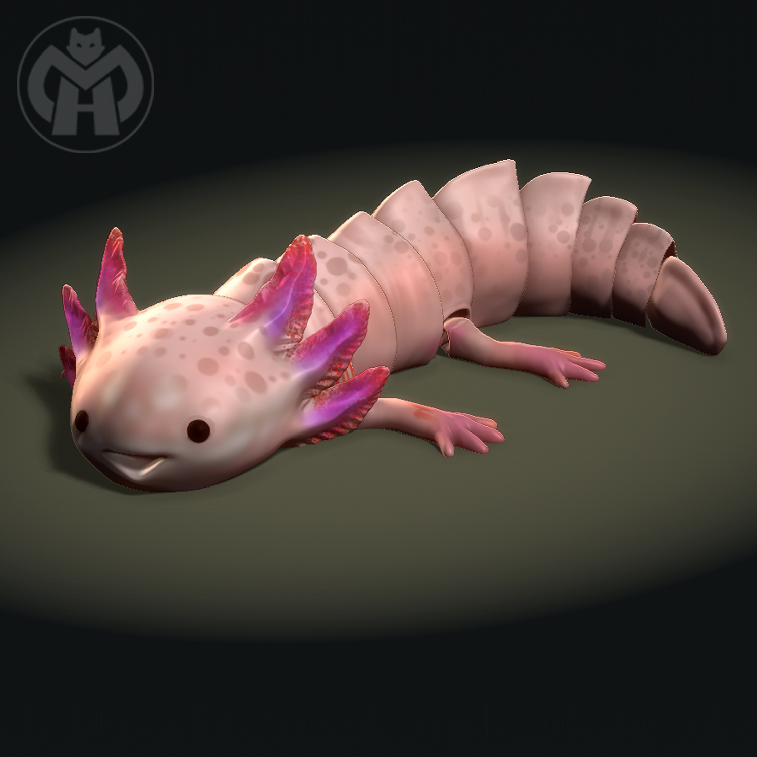 Archivo STL Ajolote Articulado・Modelo Para Descargar Y, 48% OFF