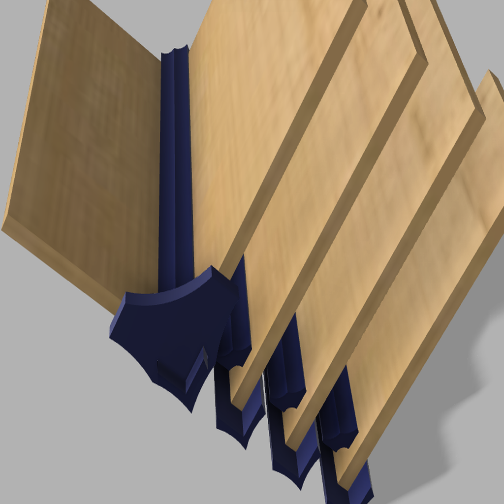 Download free STL file Corners for wood box • 3D print design ・ Cults