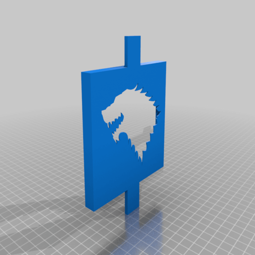 Download free STL file Wolf head stencil • 3D printable design ・ Cults