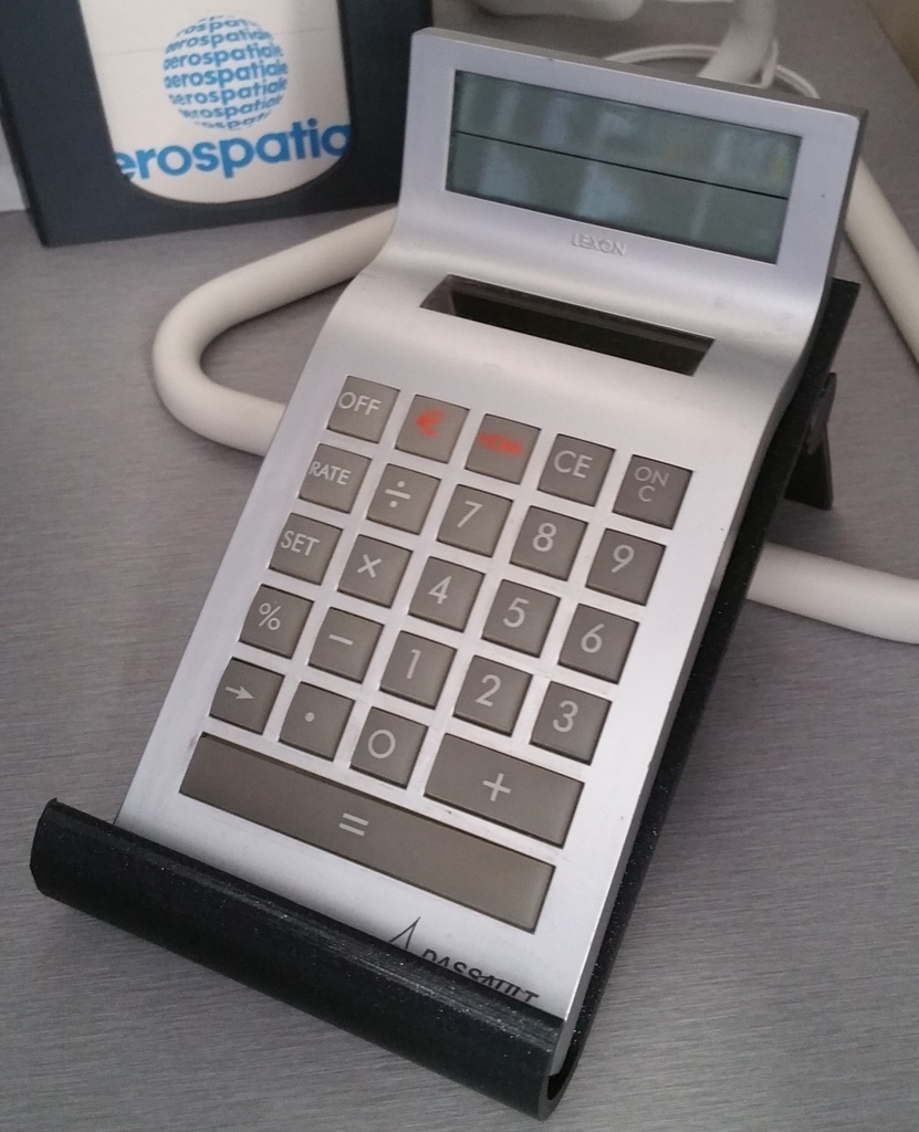 Free STL file Calculator/smartphone stand 📱・3D print model to download ...