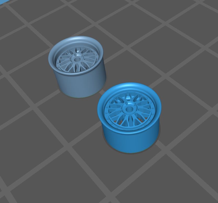 OBJ file BBS Style Rim・3D printing template to download・Cults