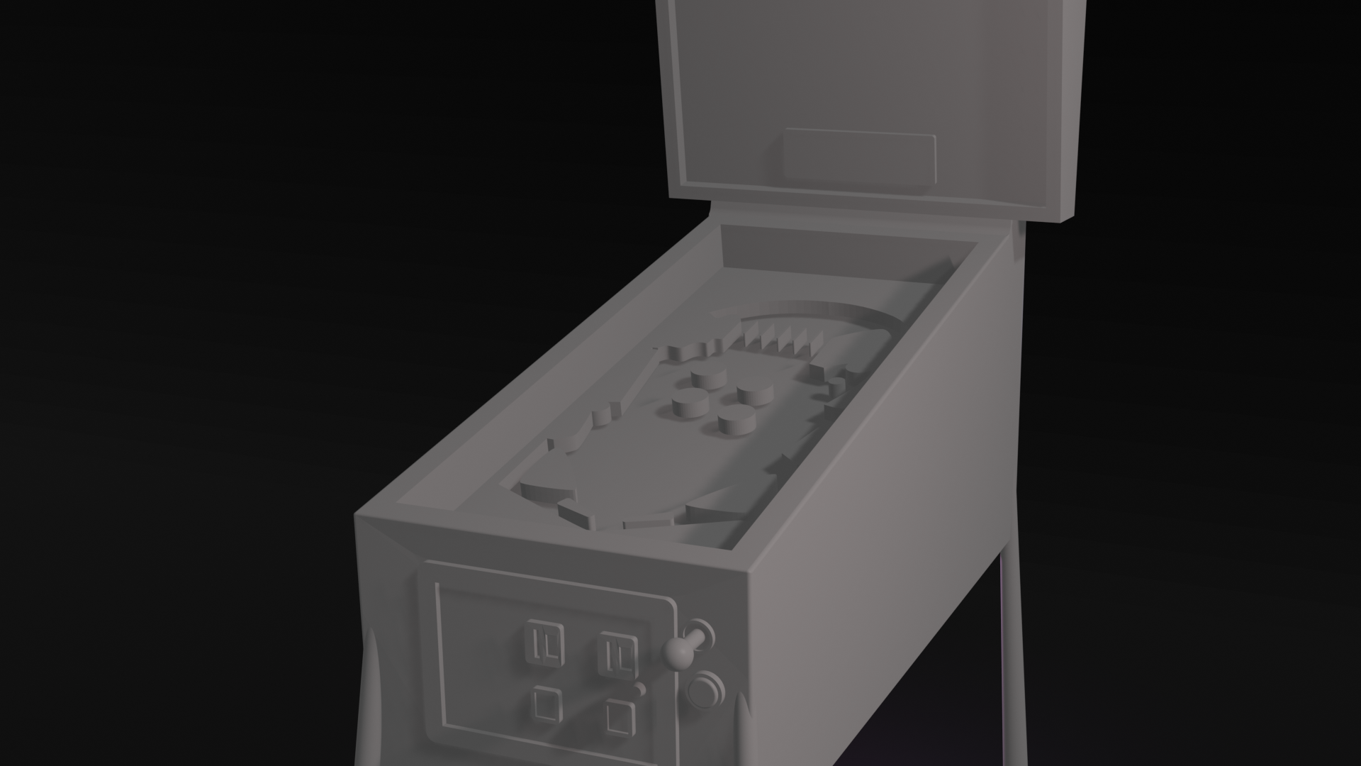 Free STL file Scaled Model Pinball Machine 🏛️・3D print model to ...