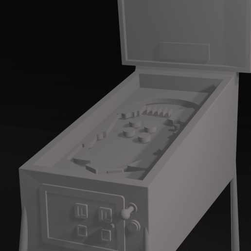 Download free 3D printer files Scaled Model Pinball Machine ・ Cults