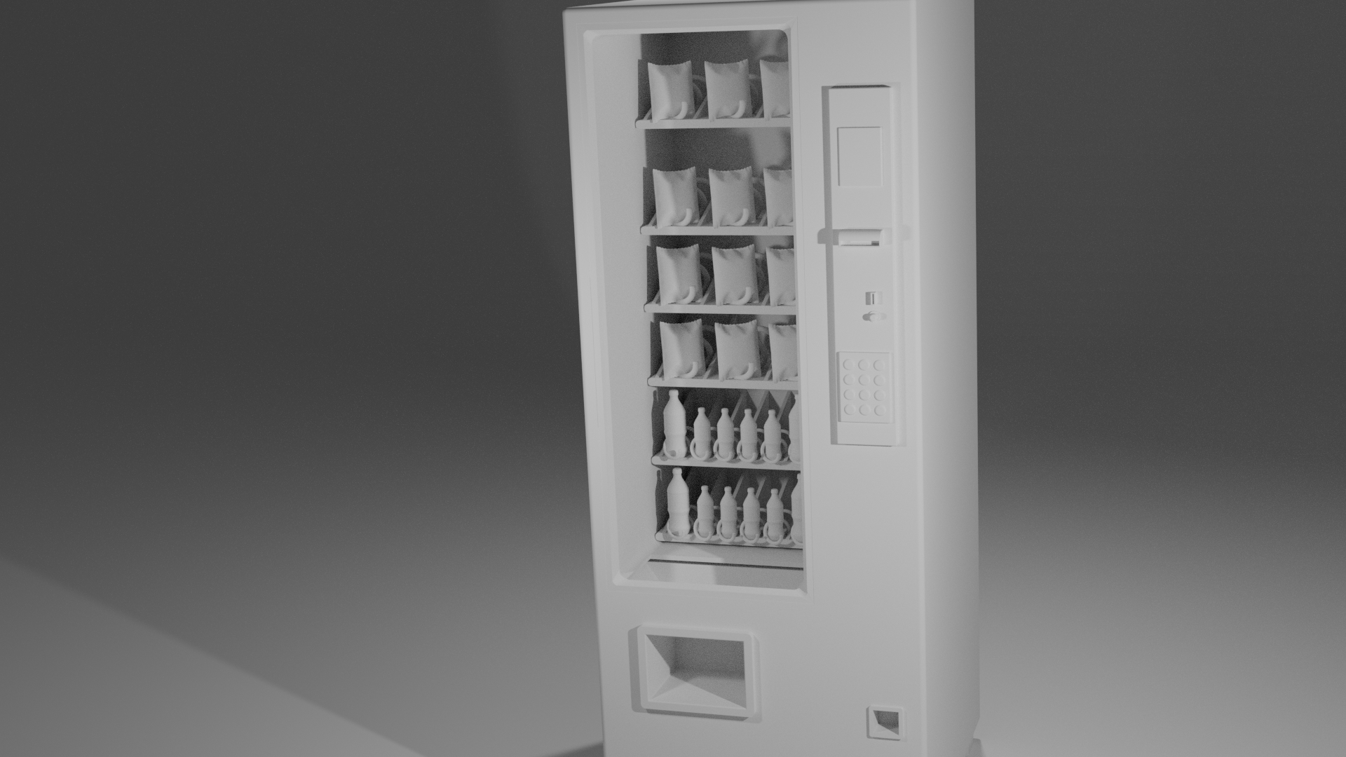Free STL file Scale Model Vending Machine 🏛️・3D printing idea to ...