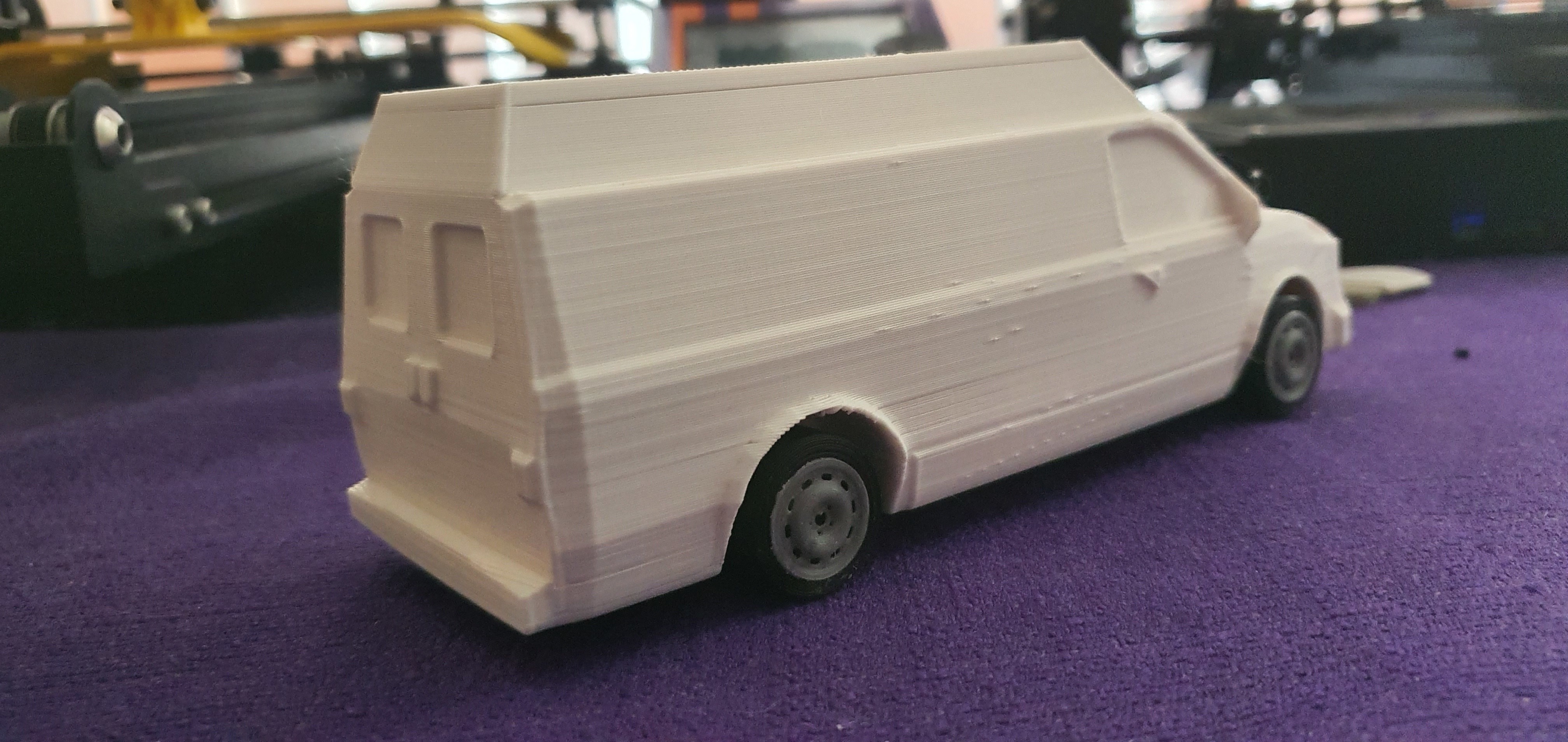 STL file Van Coin Bank / Alcancia Van・Template to download and 3D print ...