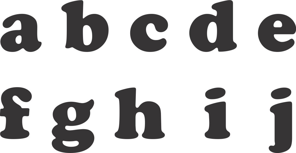 3D file Alphabet-Cooper Black Small in 4cm・3D print object to download ...