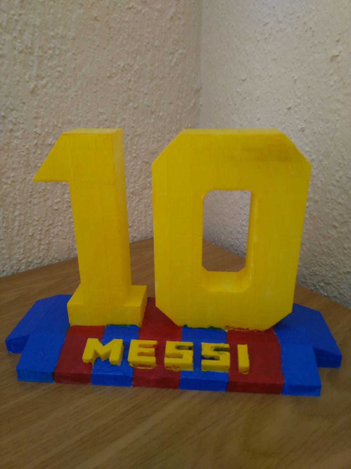 Free STL file Messi bib・Template to download and 3D print・Cults