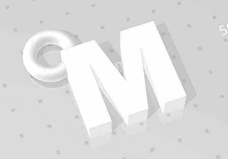 Free STL file "M" Keychain・3D printing idea to download・Cults