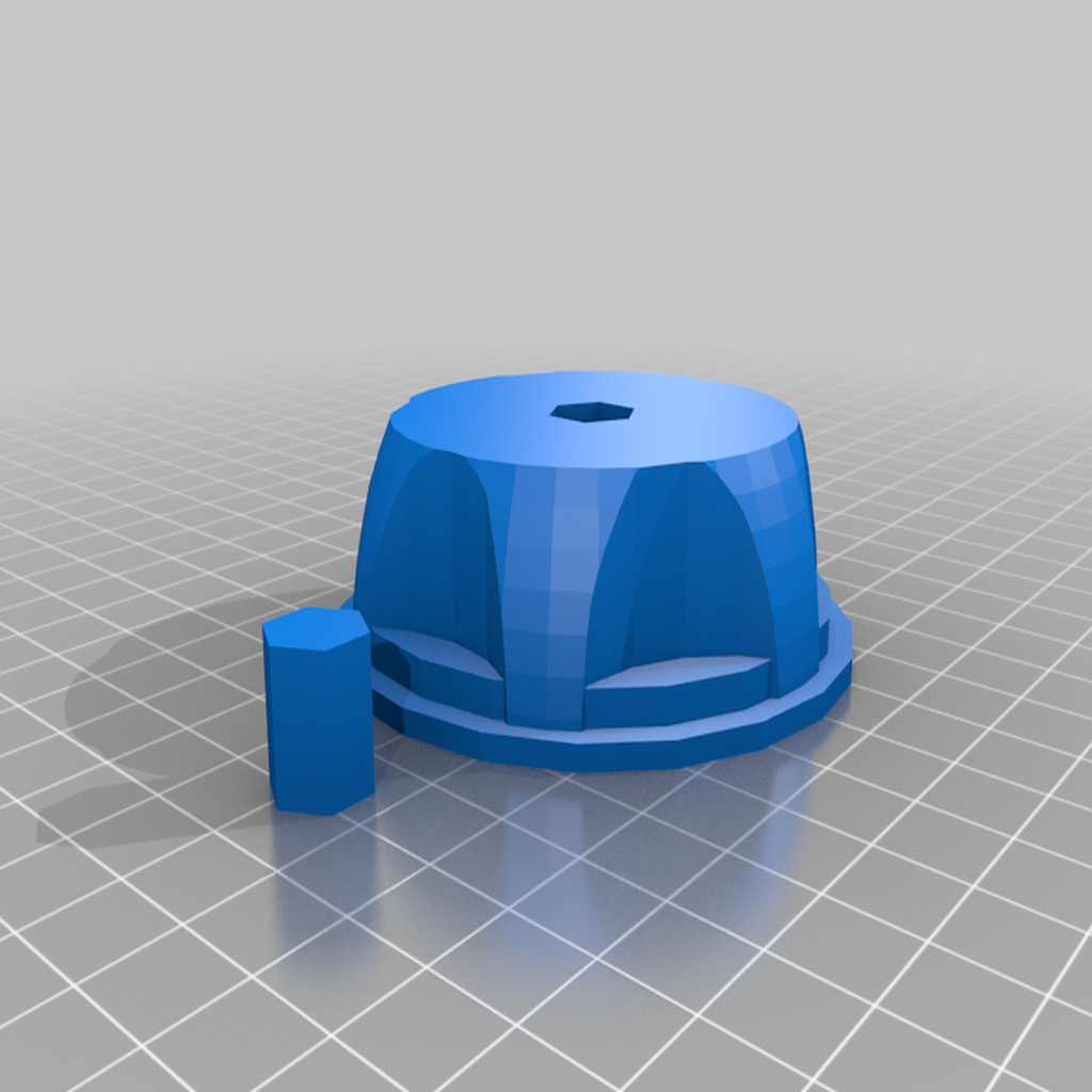 Download free STL file Trimmer Bump Head Knob • 3D print model ・ Cults