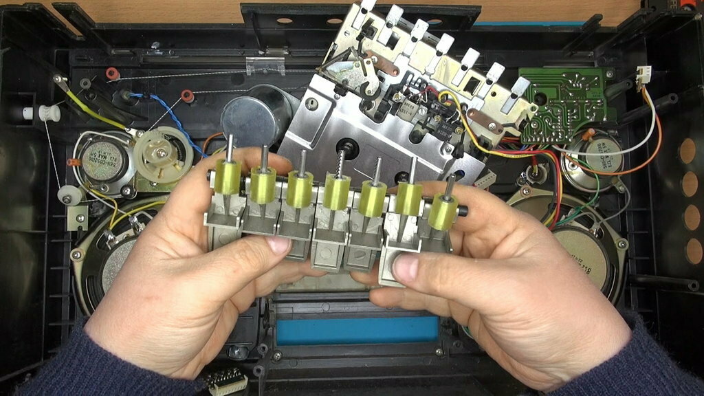 Free 3D file Repair of broken keys of antique tape recorder ITT RC 5600 ...