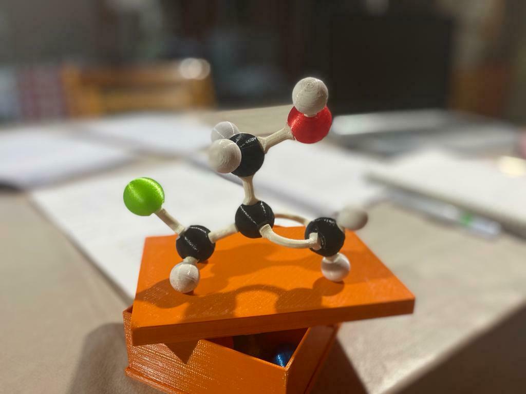 Archivo STL Modelos moleculares - Química / Molecular Models ⚛️・Modelo ...