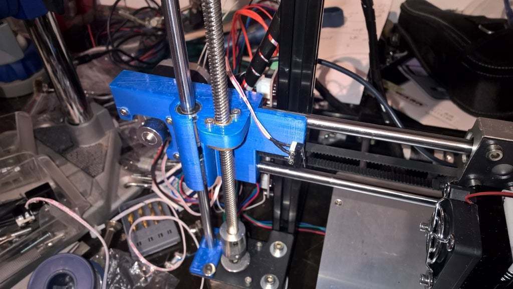 Archivo STL gratis Actualización del eje Z del Prusa i3 Leadscrew ...