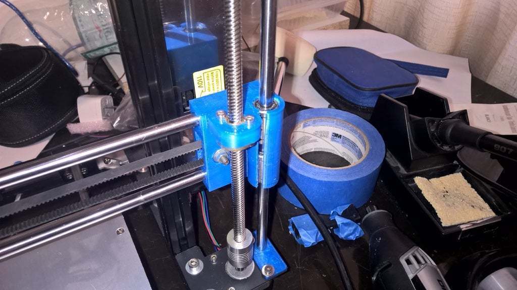 Archivo STL gratis Actualización del eje Z del Prusa i3 Leadscrew ...