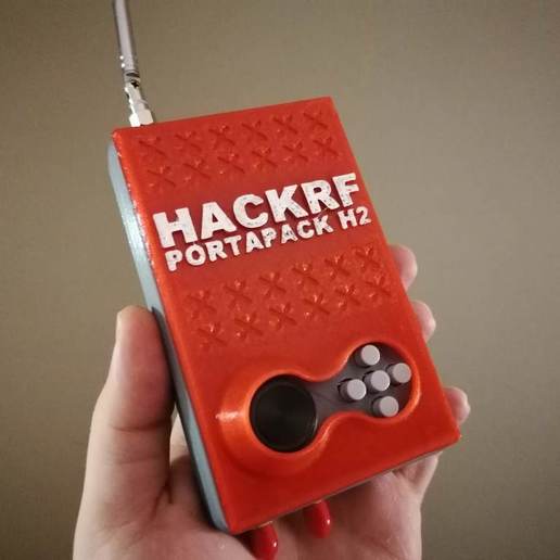 Download free STL file Magnetic faceplate protector for HackRF ...