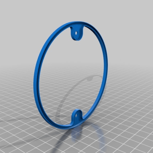 Download free STL file Exterior light fixture round wall mount • 3D ...