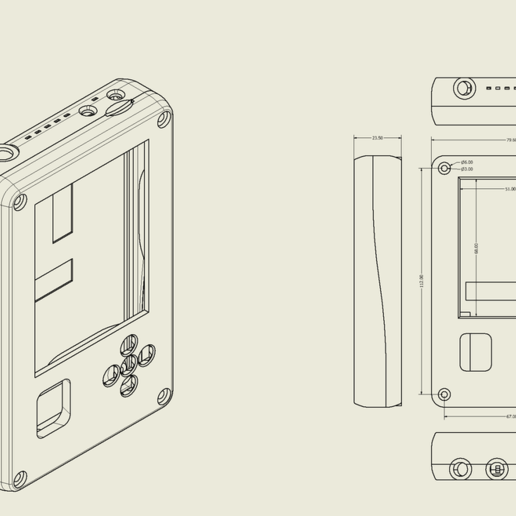 Download free STL file HackRF Portapack H2 case • 3D print template ・ Cults