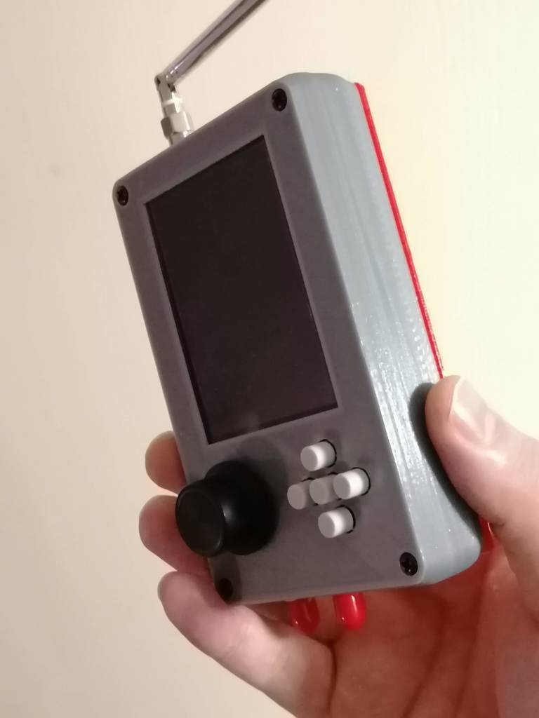 Free STL file Magnetic faceplate protector for HackRF Portapack H2 case ...