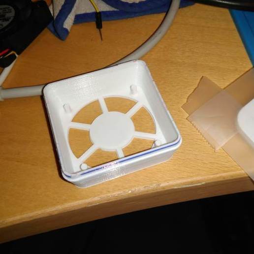 Download free STL file PIX-LINK AC1200M router cooling fan • Design to ...