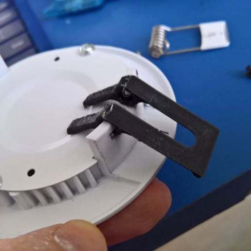 Download free STL Recessed light spring ・ Cults