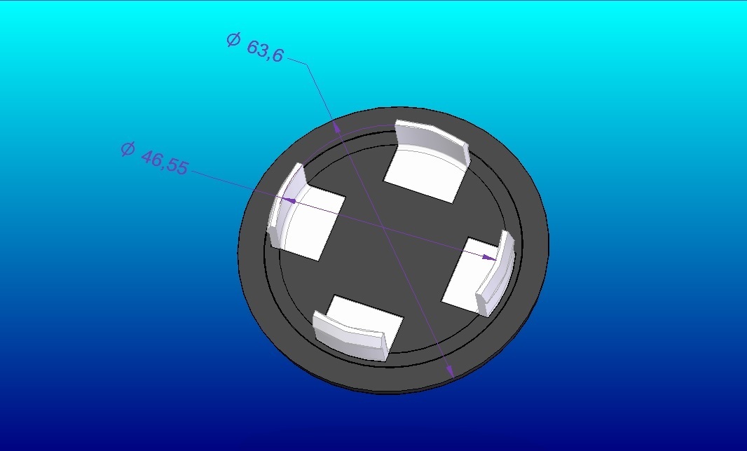 STL file Rim cap・3D print design to download・Cults