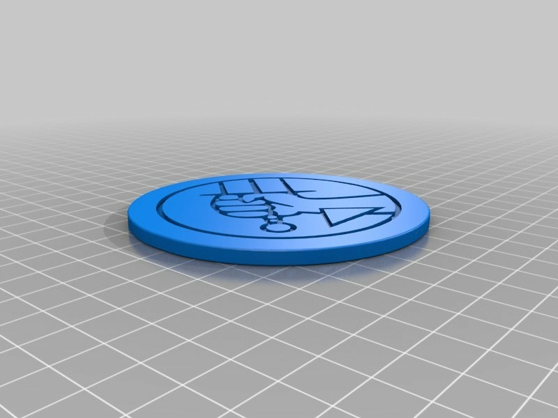 Fichier STL gratuit Hellboy - Logo BRPD AIPD・Design pour impression 3D ...