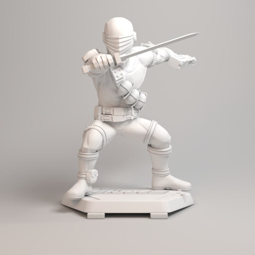 3D file Snake eyes v02 / G.I Joe Madness 🐍・3D print design to download ...