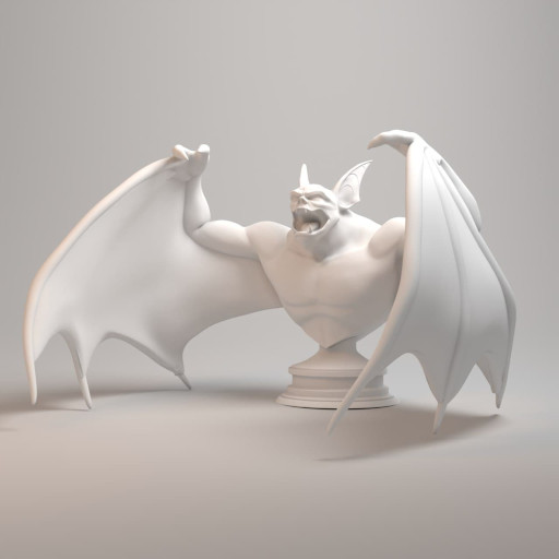 3D file Manbat v01 / Batman the animated series 🦹・3D printer model to ...