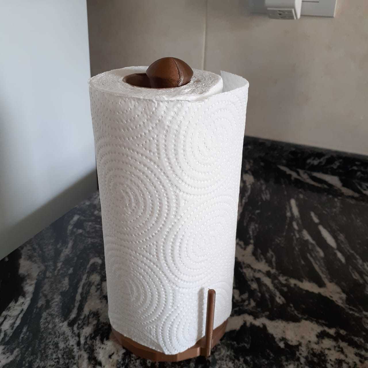 Descargar archivo STL gratis Paper Towel Holder • Modelo para la ...