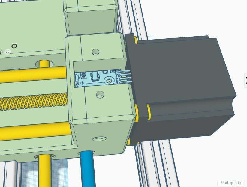 Download STL file CNC Lathe 450mm "Iron worm" • Template to 3D print ...