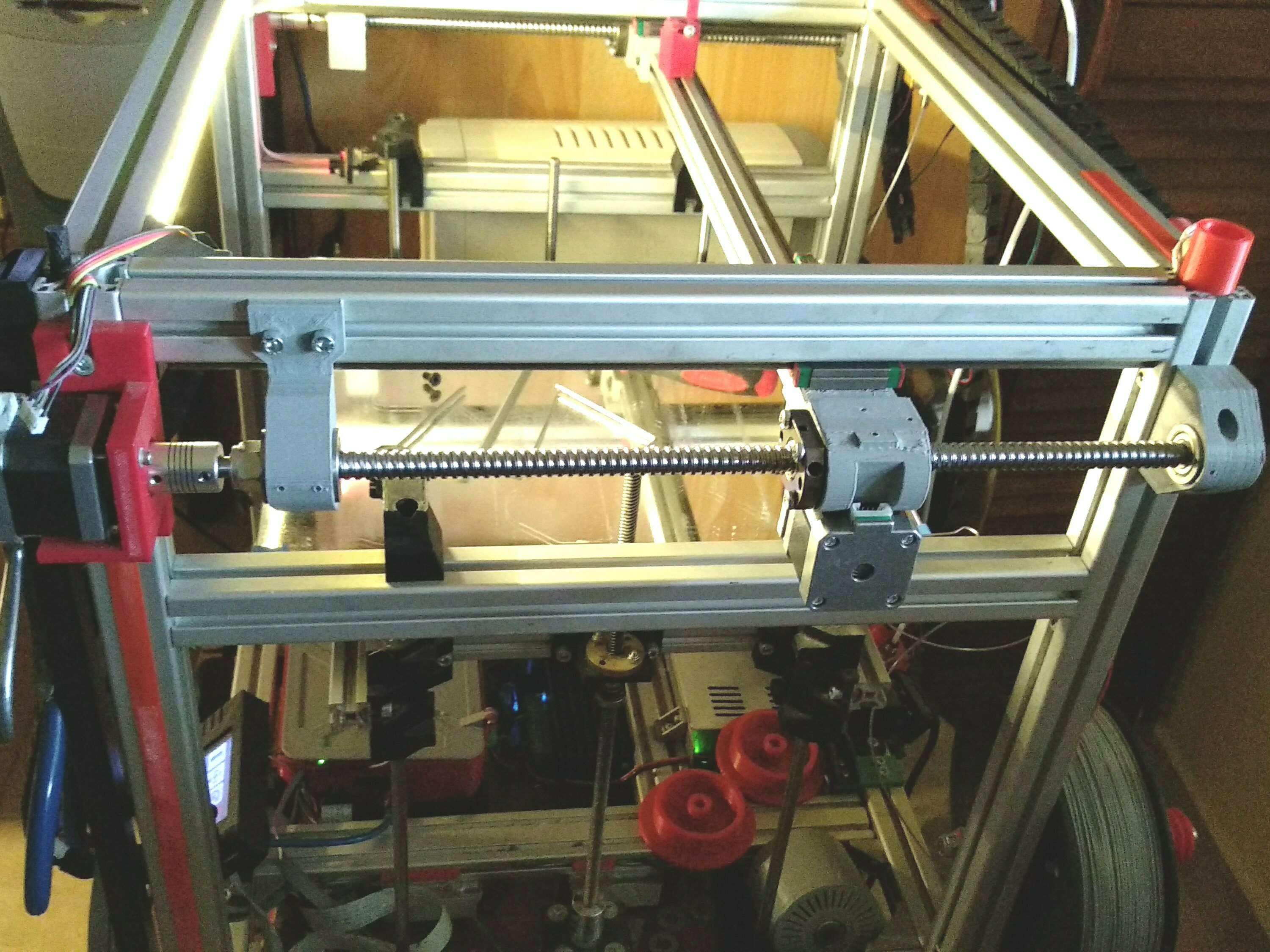 Free STL file SFU 1204 ball screws upgrade for HCE beltless 🖨️・3D print ...