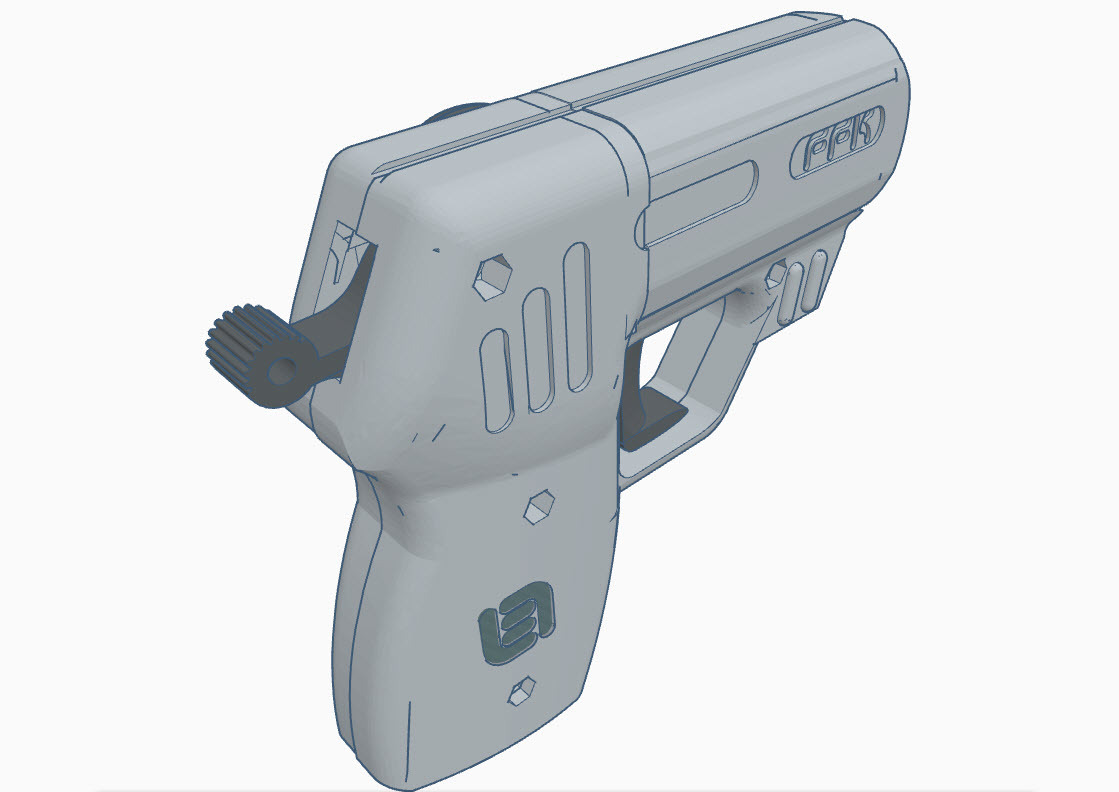 Free STL file FFK mini one-shot gun (PROP) 🔫・3D printer design to ...