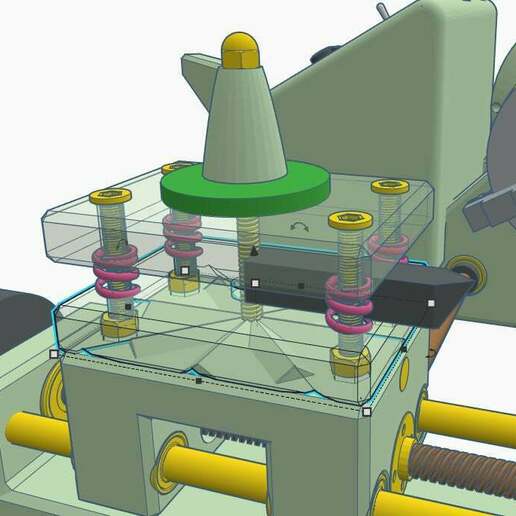 Download STL file CNC Lathe 450mm "Iron worm" • Template to 3D print ...