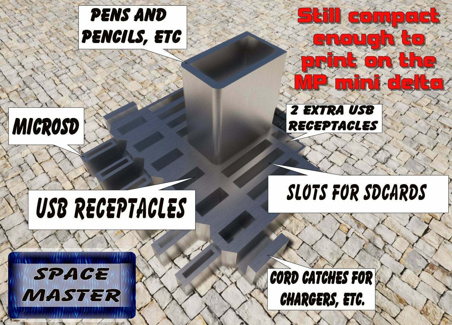 Free STL file SpaceMaster・Object to download and to 3D print・Cults