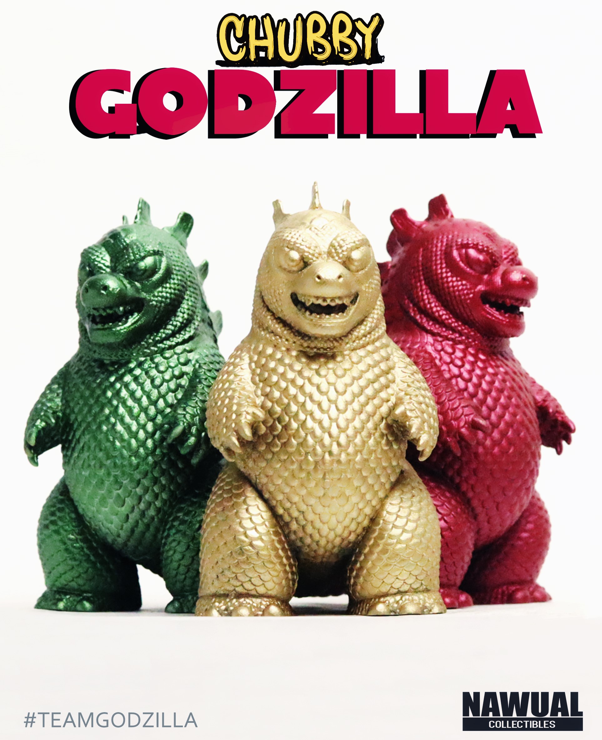 STL file GODZILLA ( CHUBBY )・3D print model to download・Cults