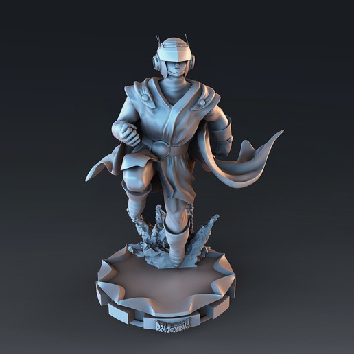 Télécharger fichier STL sayaman Dragon Ball • Modèle pour impression 3D ...
