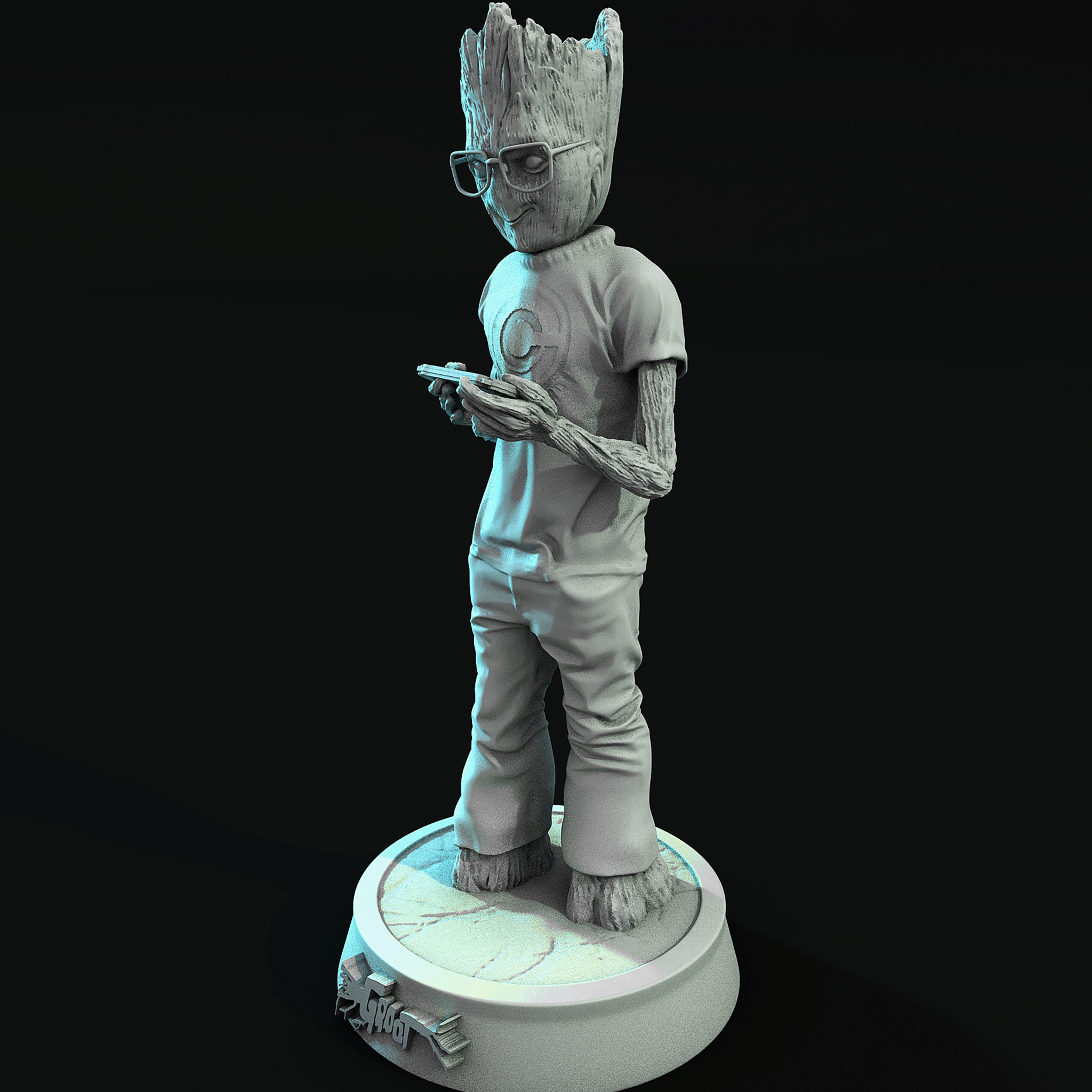 3D file Groot Play・Design to download and 3D print・Cults