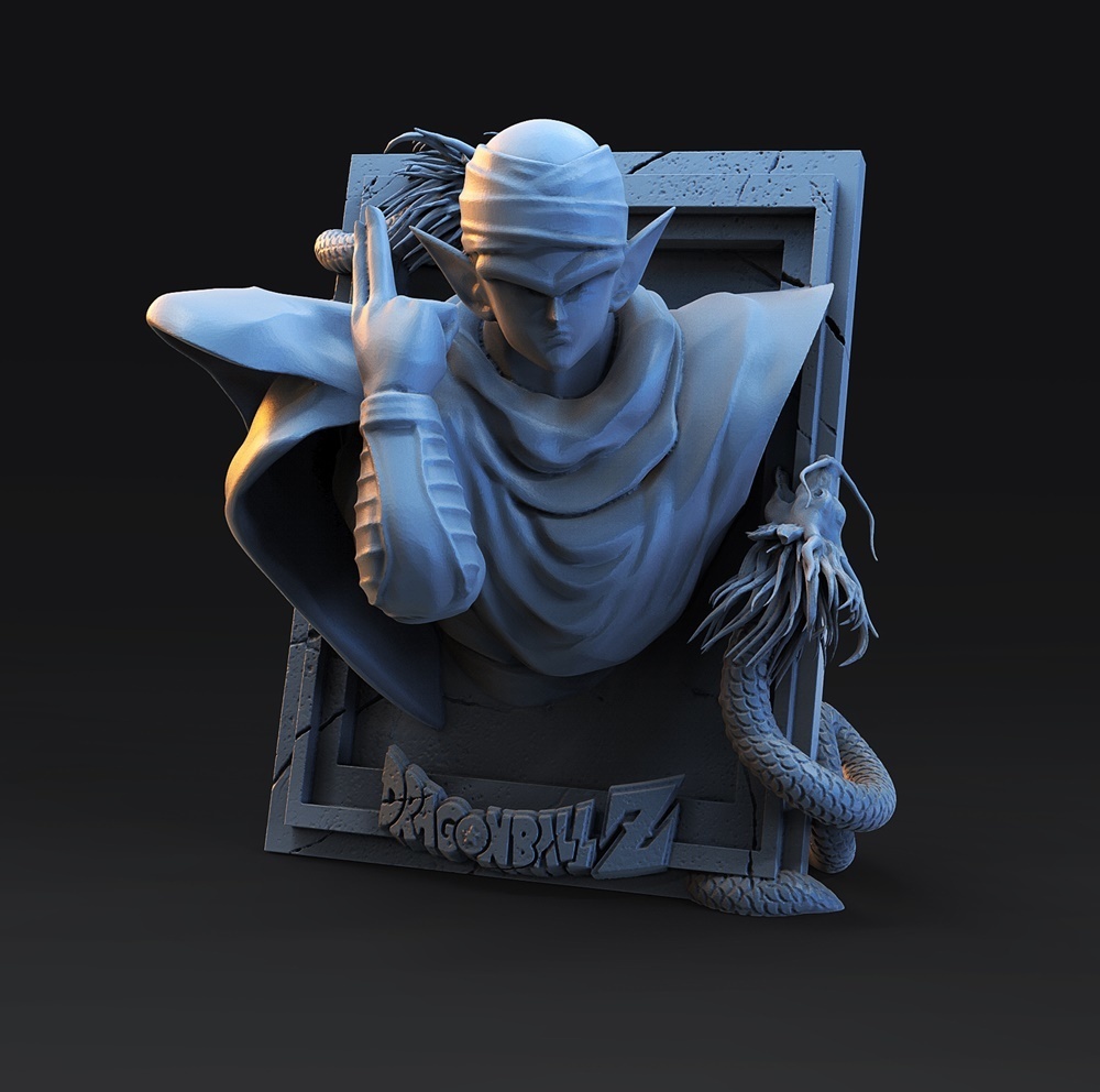 Download STL file frame 7 Dragon Ball • 3D printer object ・ Cults